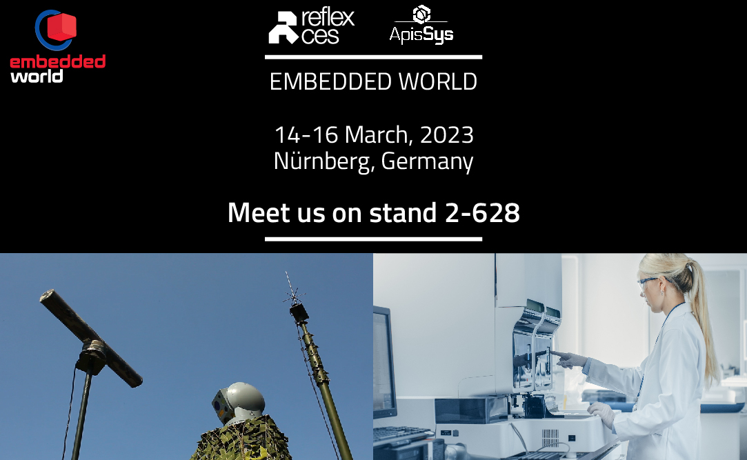 Embedded World 2023 in Nuremberg - reflex ces